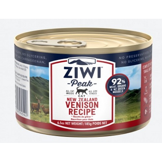 Ziwi Peak 鮮肉貓貓罐頭 鹿肉配方 185g